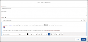 Send Rich Email (Send HTML Email Action) – UnofficialSF