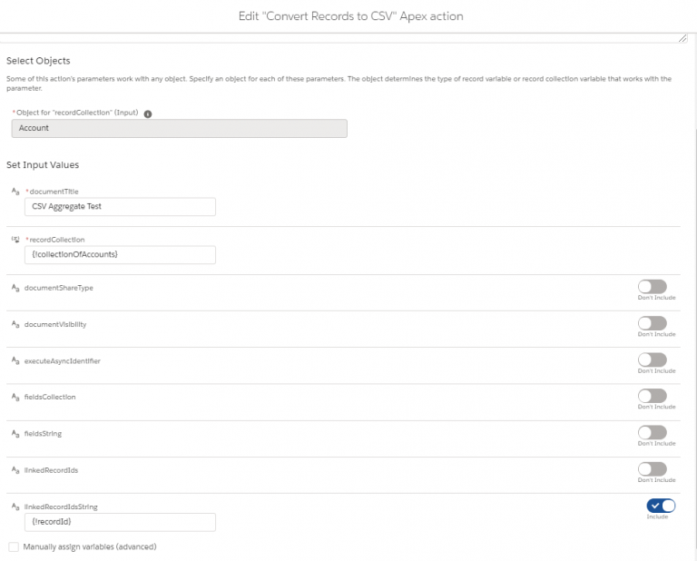 Convert Records to a CSV File – UnofficialSF