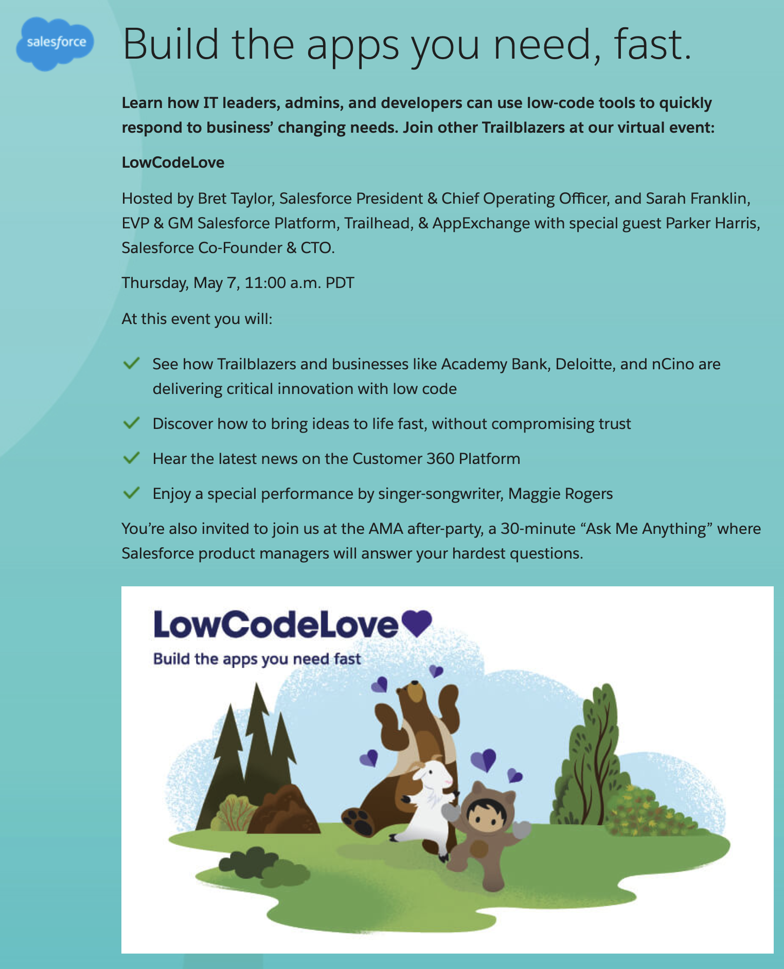 See ‘Quick Choice’ Featured at Today’s Salesforce Low Code Love Event ...