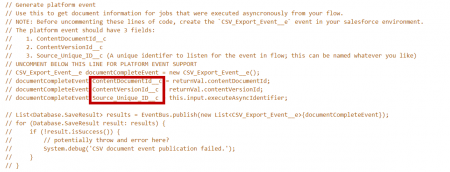 Convert Records to a CSV File – UnofficialSF