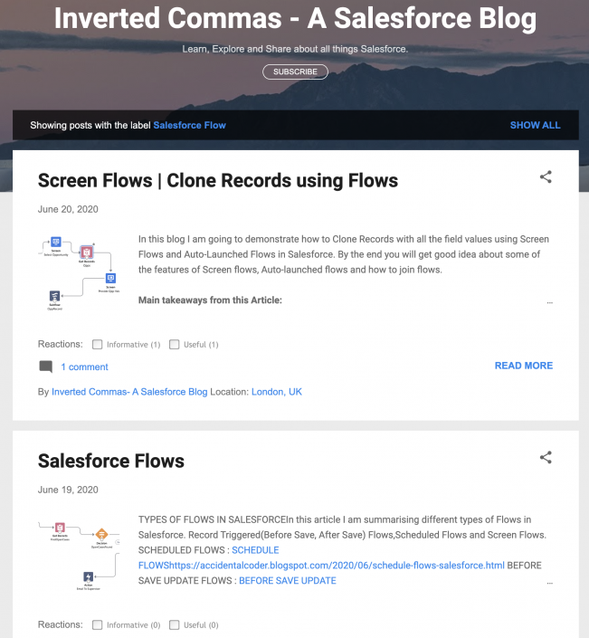 From Vibhor Goel: New Blog Posts Showing Flow Technique for Cloning ...