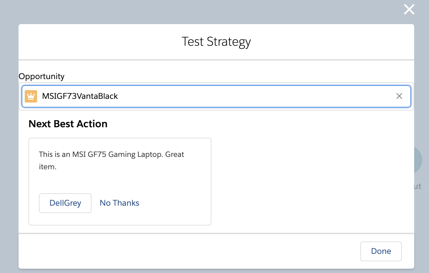 Creating NBA Recommendations from Salesforce Records – UnofficialSF