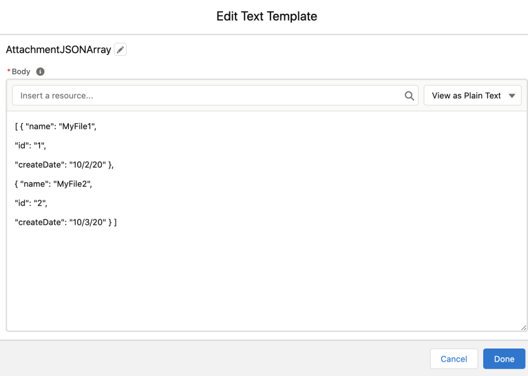 Use DataMapper to Convert Web JSON to Salesforce Flow Objects ...