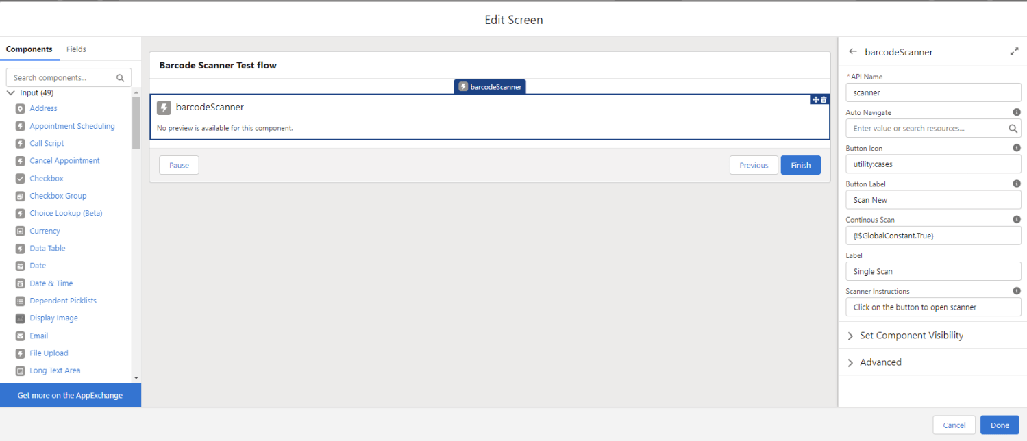 From Josh Dayment – Barcode Scanning Component for Flow – UnofficialSF